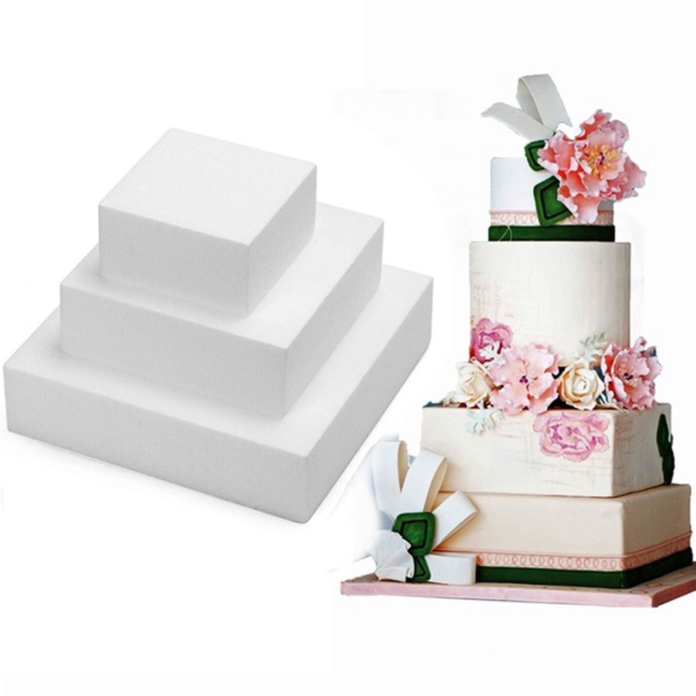Styrofoam stereofoam dummy cake box tart cake box | Shopee Malaysia