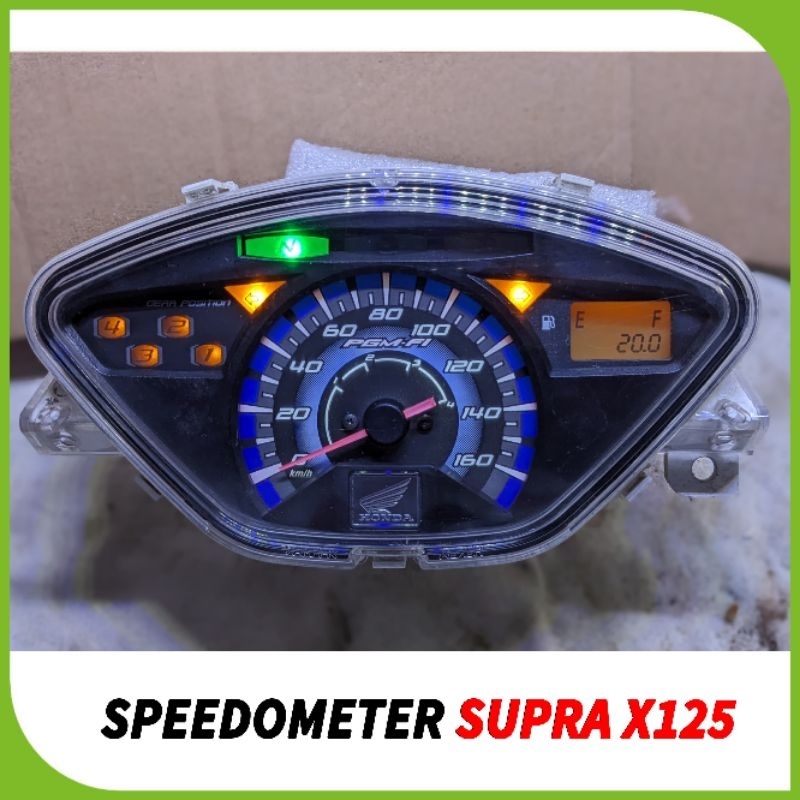 Speedometer SUPRA X 125 PGM - FI Blue | Shopee Malaysia