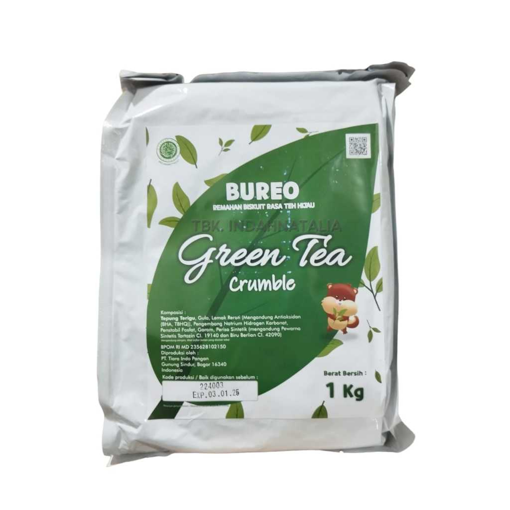Bureo Greentea Biscuit Crumble 1kg | Shopee Malaysia