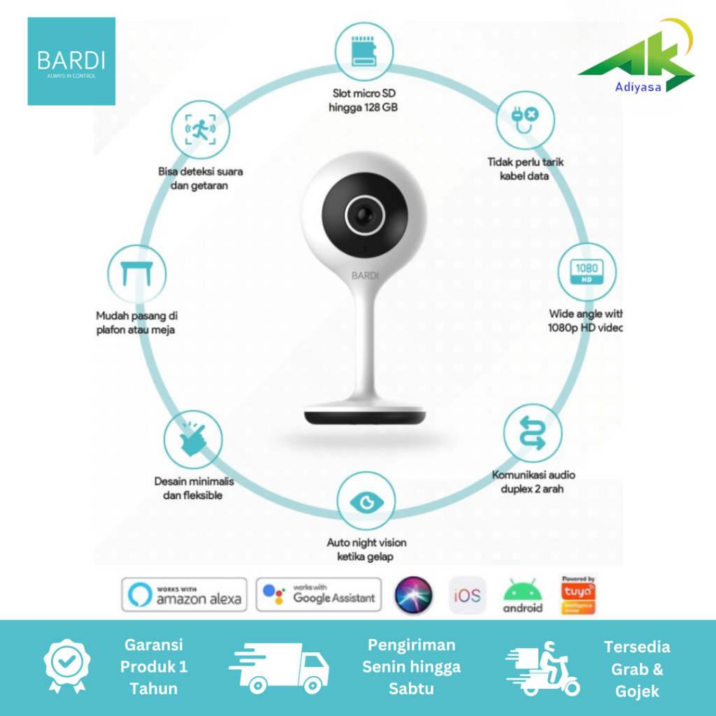 Bardi IP Camera Indoor Static CCTV | Shopee Malaysia