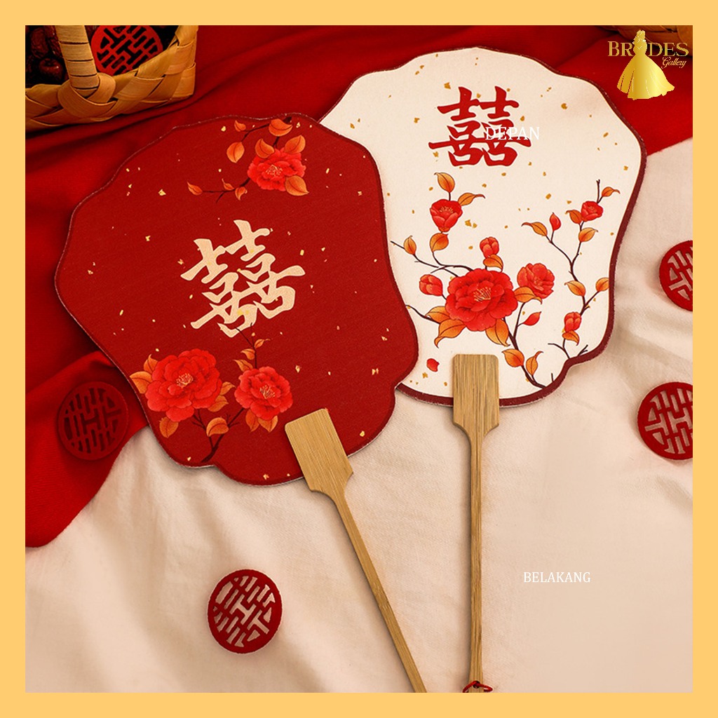 BD Chinese Wedding Bridesmaid Fan / Chinese Wedding Bridesmaid Hand Fan ...