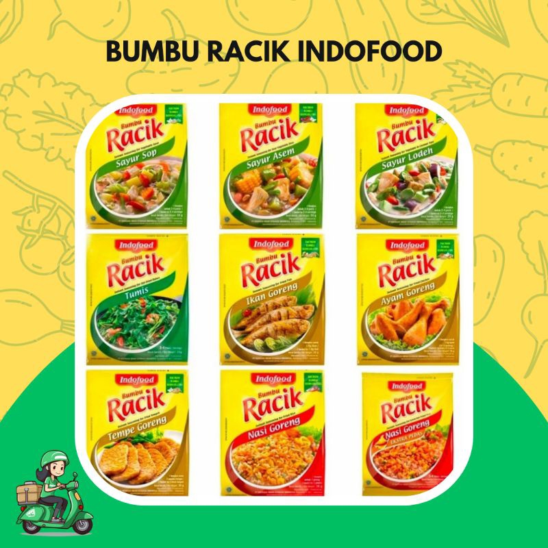 Indofood Instant Racik Seasoning Contains 1 sachet | Shopee Malaysia
