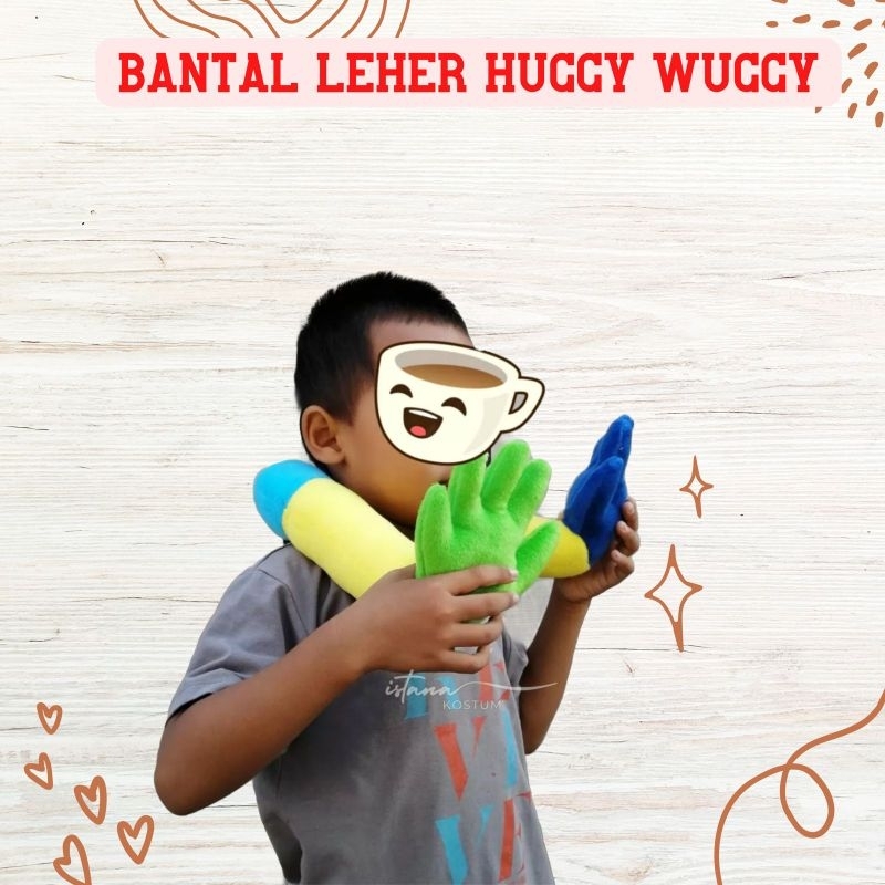 Huggy Wuggy Playtime Game Long Arm Neck Pillow | Huggy Wuggy Neck ...