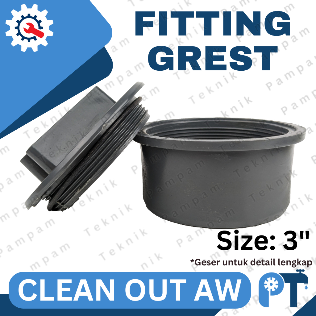 Clean Out 3 inch AW Grest - Cover septic tank 3" Cleanout 3in - CO Dop ...