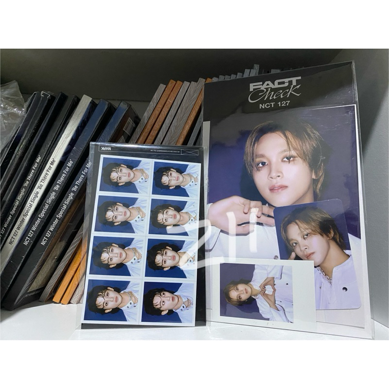 Official MD NCT127 FAC CHECK PHOTOPACK ID PHOTO MARK HAECHAN | Shopee ...