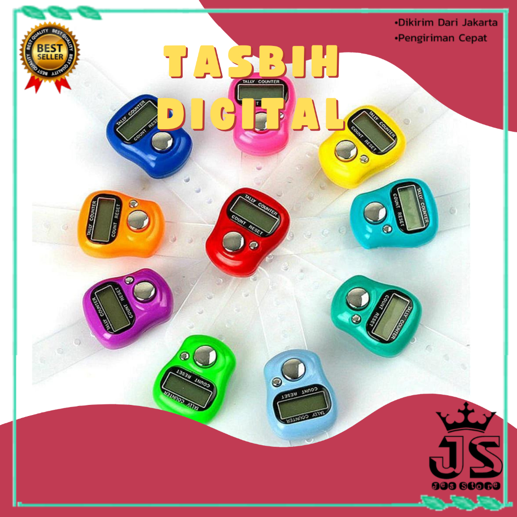 Digital Tasbih Counting Tool / Digital Tasbih / Mini Digital Tasbih Tally Counter JES | Shopee ...