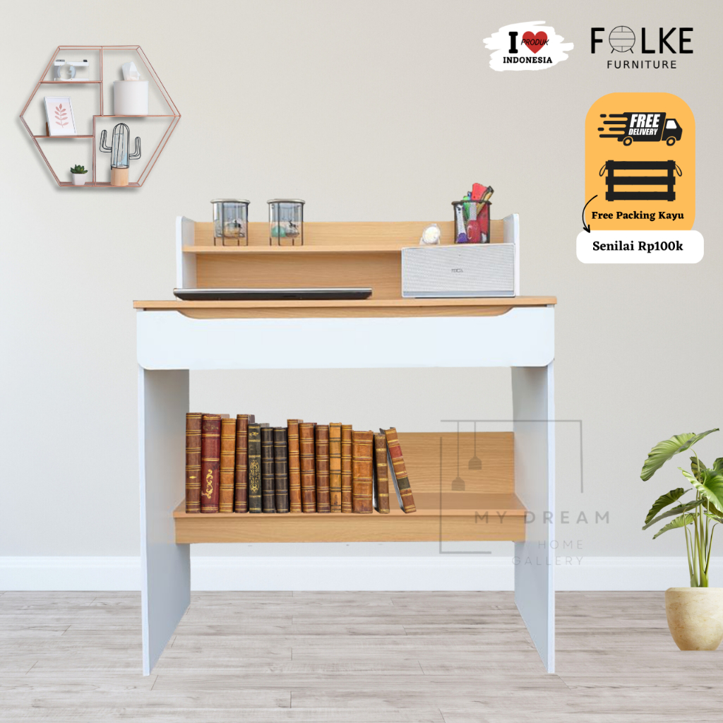 KAYU Alba Study Table | Children's Study Desk I Wooden Writing Work ...
