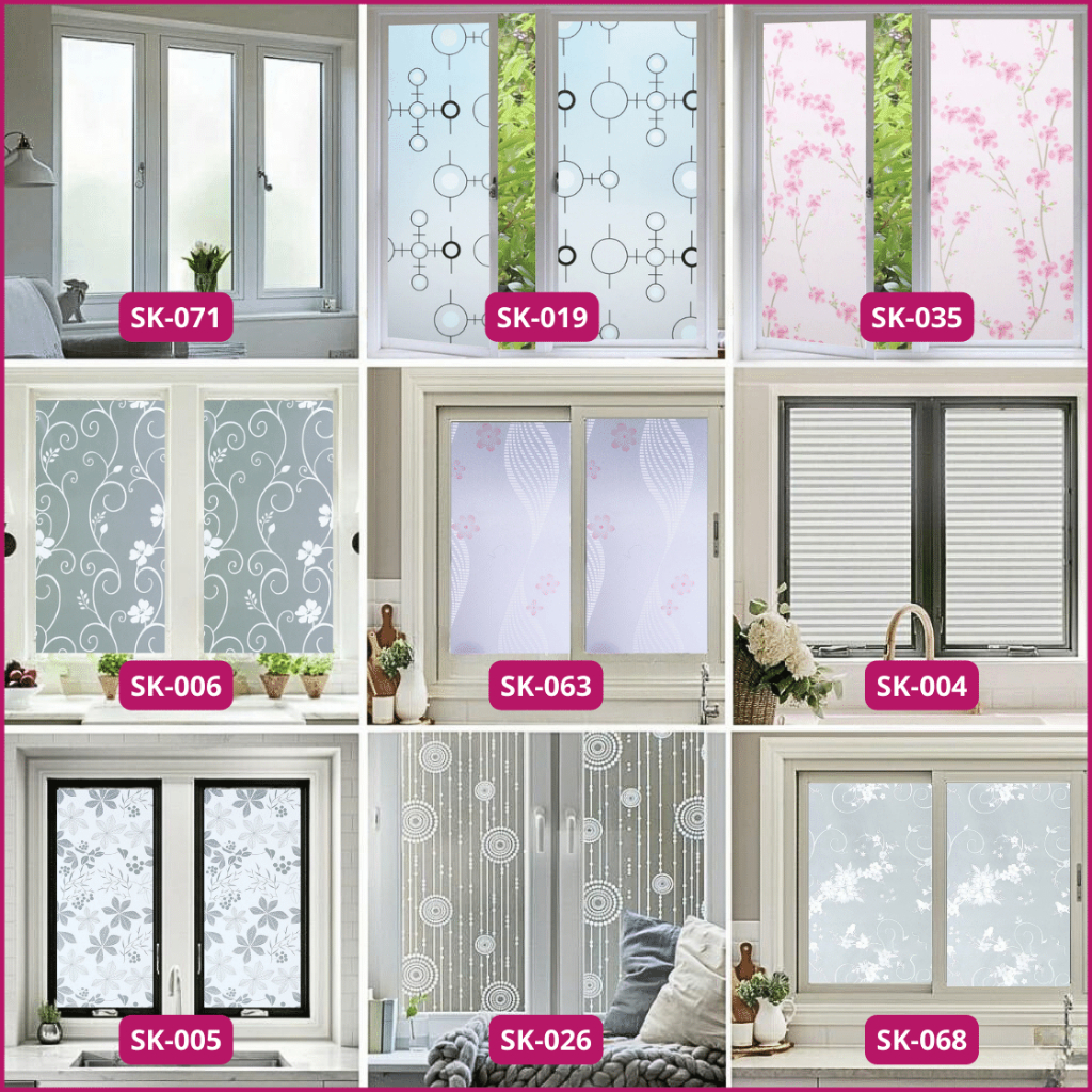 Crown Star - Sandblast Glass Sticker 5 M x 45 CM Transparent Glass ...