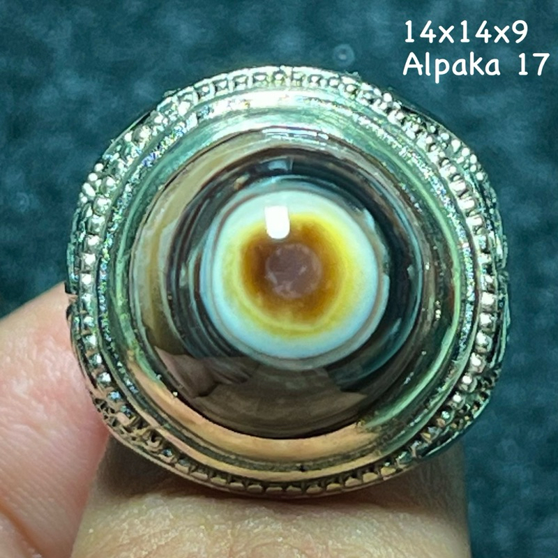 Sulaiman Mata Natural Agate Ring (Genuine Natural) | Shopee Malaysia