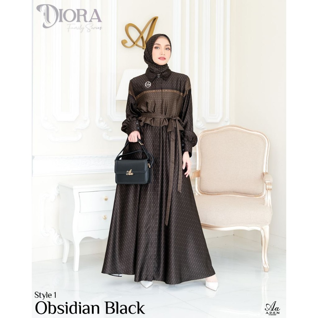 Diora Dress by Aden Hijab | Shopee Malaysia