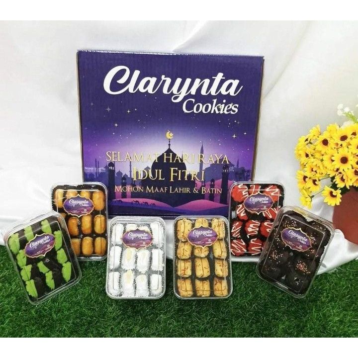 Lebaran Dry Cake Parcel containing 6 jars Cake Gift Hampers Idul Fitri ...