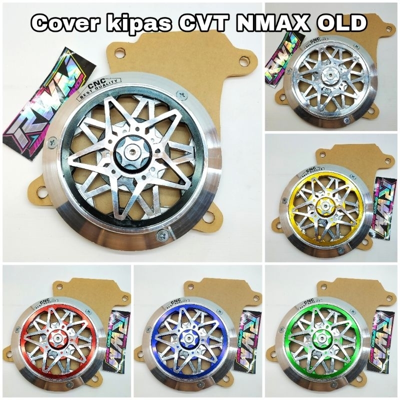 Cover Fan Cover CVT Nmax Old Set Spiner Star Motif CNC Yamaha Nmax Old ...
