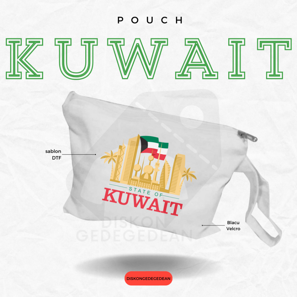 Discountgedean Pouch Souvenir Kuwait Wallet By Kuwait City Material ...