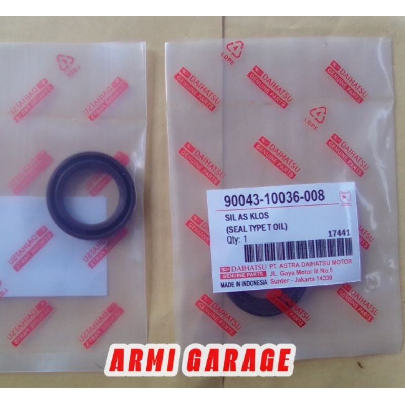 Front Gear Seal Daihatsu Hijet s75, Zebra s88, s89, Espass s91 (90043 ...
