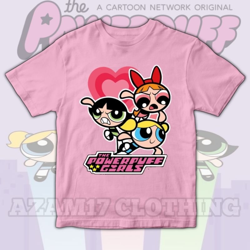 Children's T-SHIRTS CHILDREN'S CLOTHING THE POWERPUFF GIRLS FREE NAME ...
