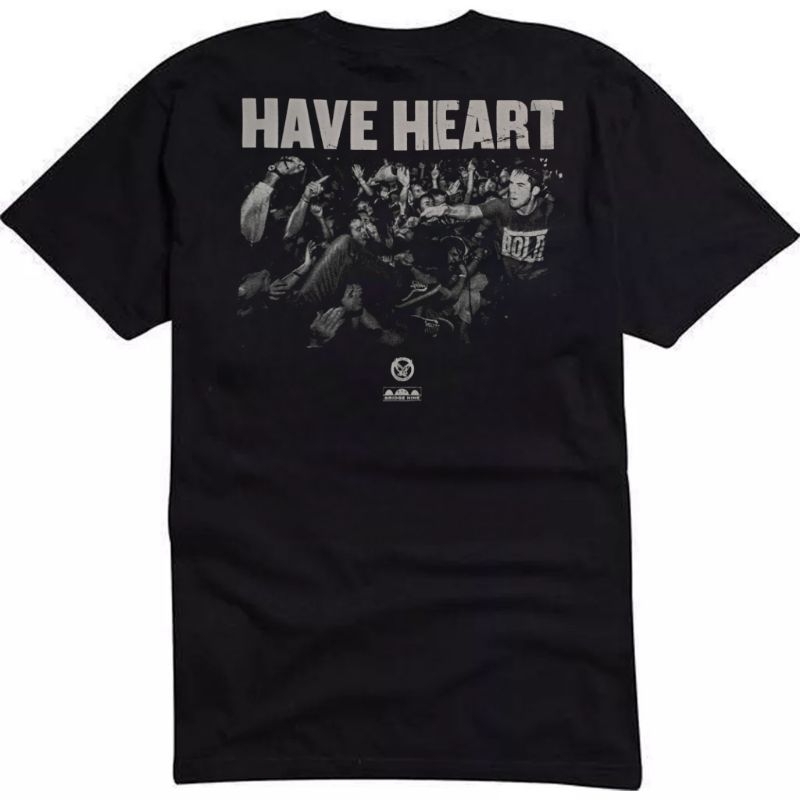 Hardcore straight edge have heart band t-shirt | Shopee Malaysia