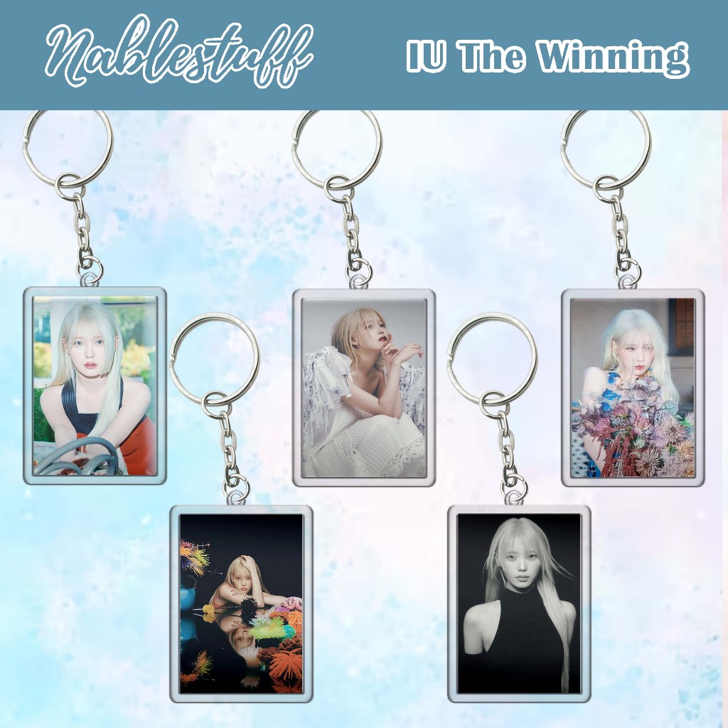 GANTUNGAN Iu The Winning Ganci Keychain // Acrylic Keychain // Kpop ...