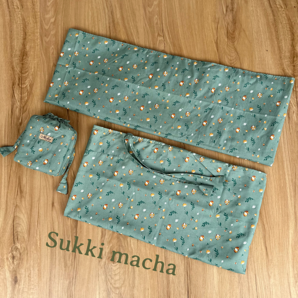 Mukena Sukki Series | Mukena Traveling Medium Pouch Motif | Mukena 2 in ...