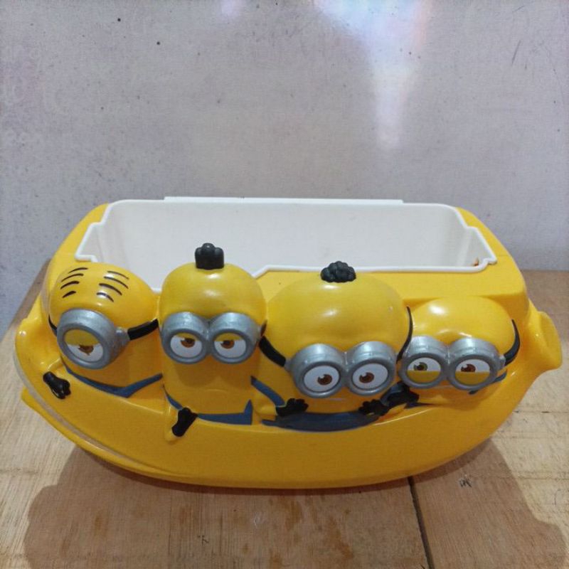 Minions tray, minions snack Holder, minions bucket | Shopee Malaysia