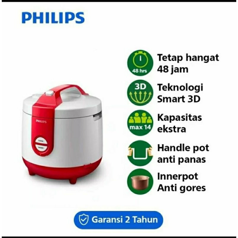 Philips HD3119/32 Magic Com 2.0 L Rice Cooker Rice Cooker Official ...