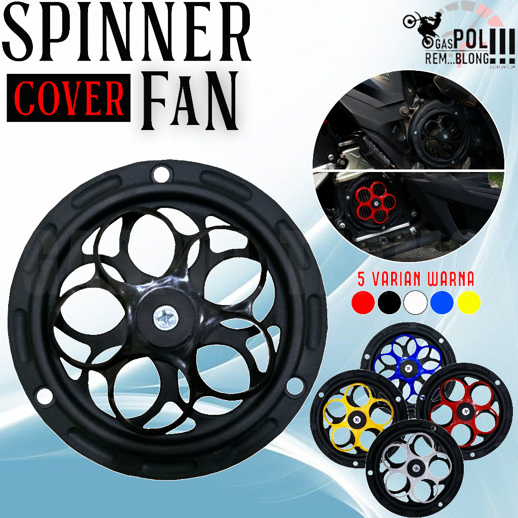 SPINER SPINNER FAN COVER BEAT FI DELUXE SCOOPY VARIO MIO UNIVERSAL ...