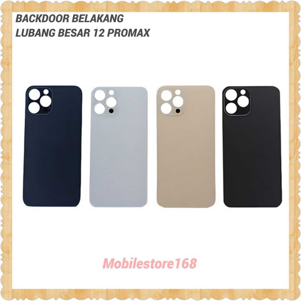 Glass BACKDOOR PART BACKGLASS 12 PROMAX Big Hole (BACKDOOR Spare Parts ...