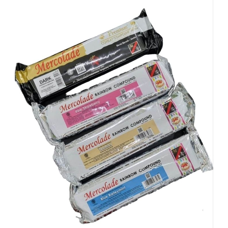 Mercolade CHOCOLATE COMPOUND CHOCOLATE Bar 150 Grams - Assorted Flavors ...
