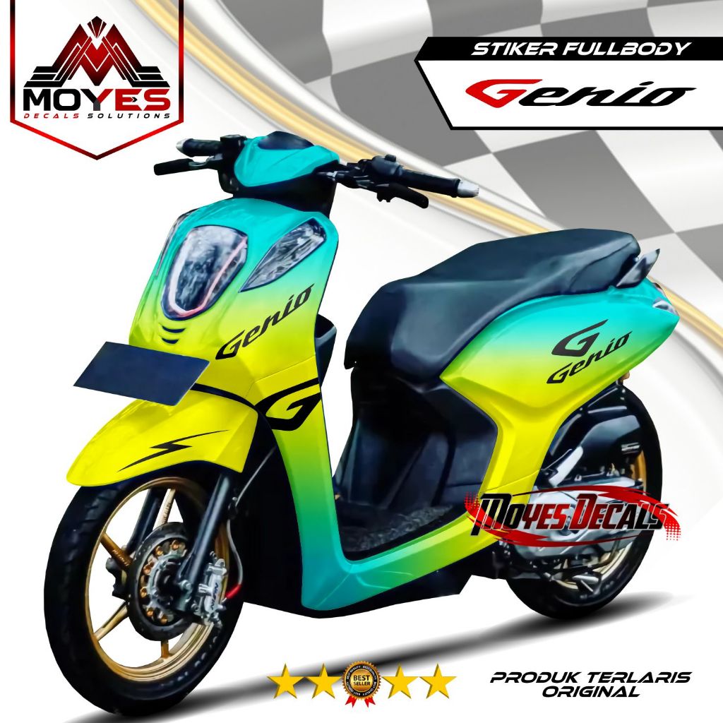 Genio Decal Full Body 2019 2020 2021 2022 2023 Genio Sticker Variation ...