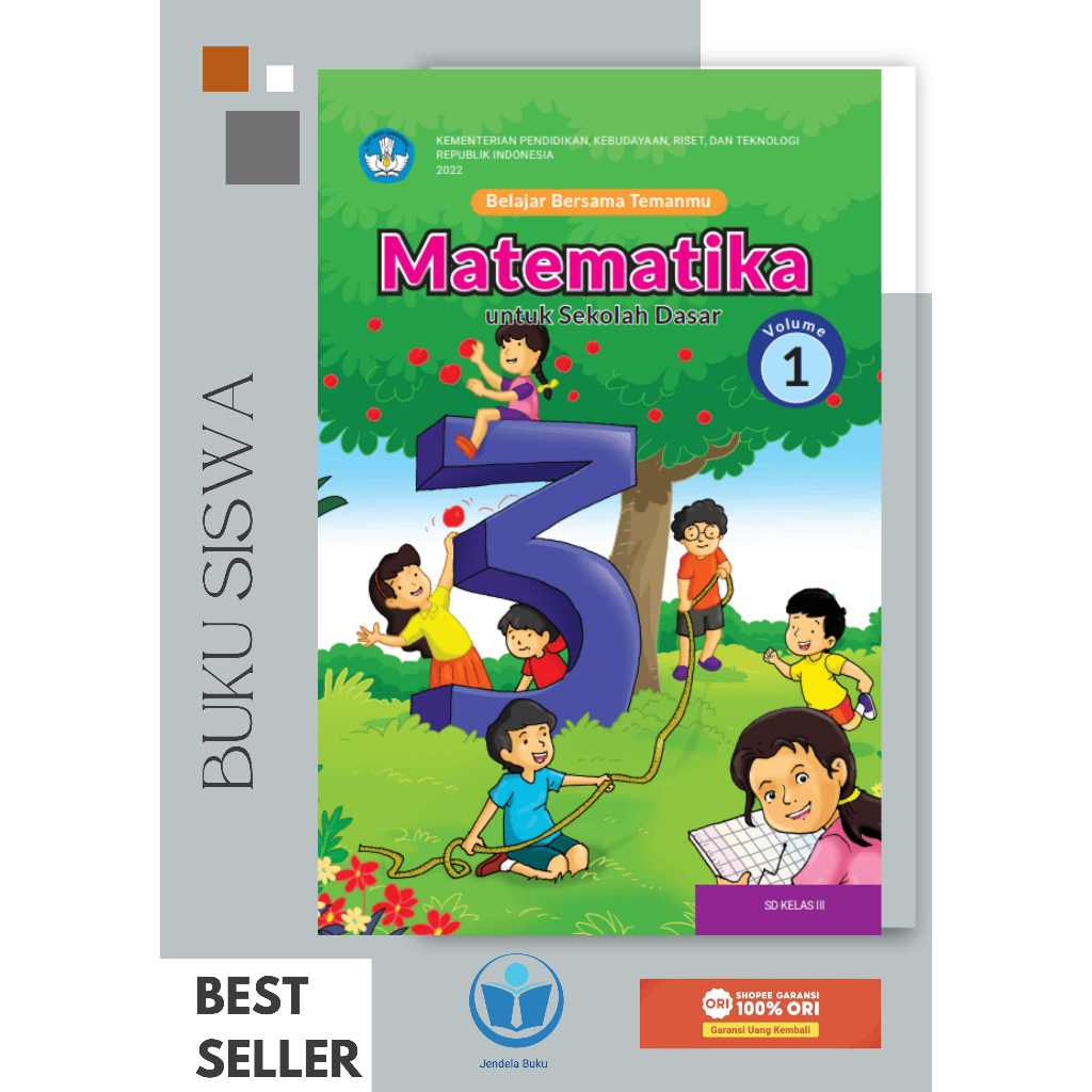 Mathematics Student Package Book Volume 1 Grade 3 Elementary School ...