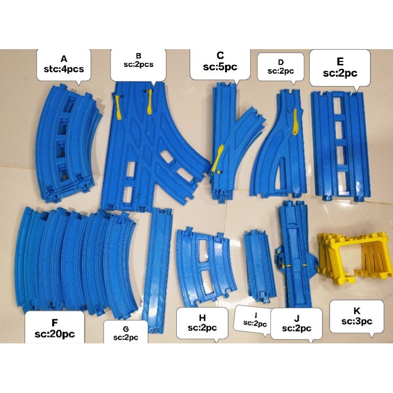 Tomy thomas Trayn track(plarail thomas) | Shopee Malaysia