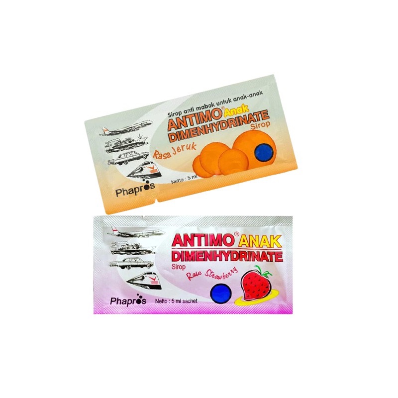 Antimo Children Orange/Strawberry Flavor ANTI Drunk Children's Travel ...
