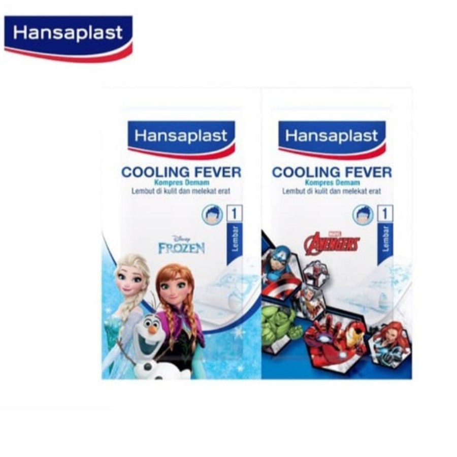Hansaplast Cooling Fever Compress Fever Avengers & Frozen Edition ...