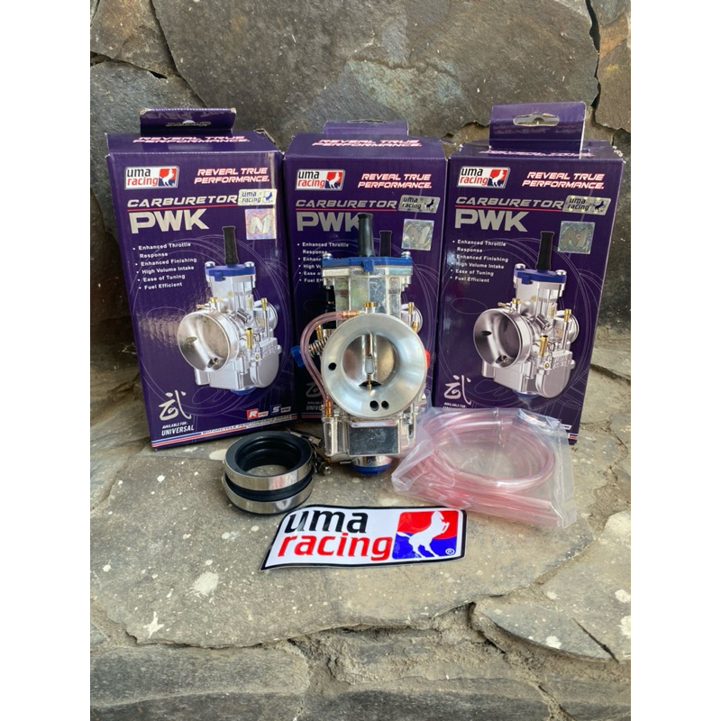 ORIGINAL UMA RACING V3 CARBURETOR PWK UMA CARBURETOR UMA V3 PWK ORI UMA ...