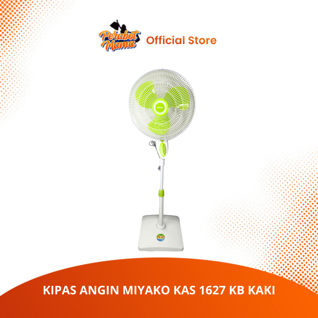 Miyako KAS FAN 1627 KB KAKI | Shopee Malaysia