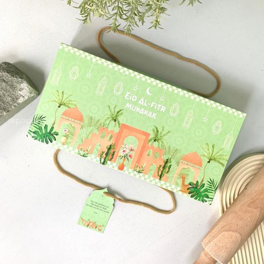 Box Cake Box Cookies Jar Lebaran/Idul Fitri 29x14.5 x 6 cm | Shopee ...
