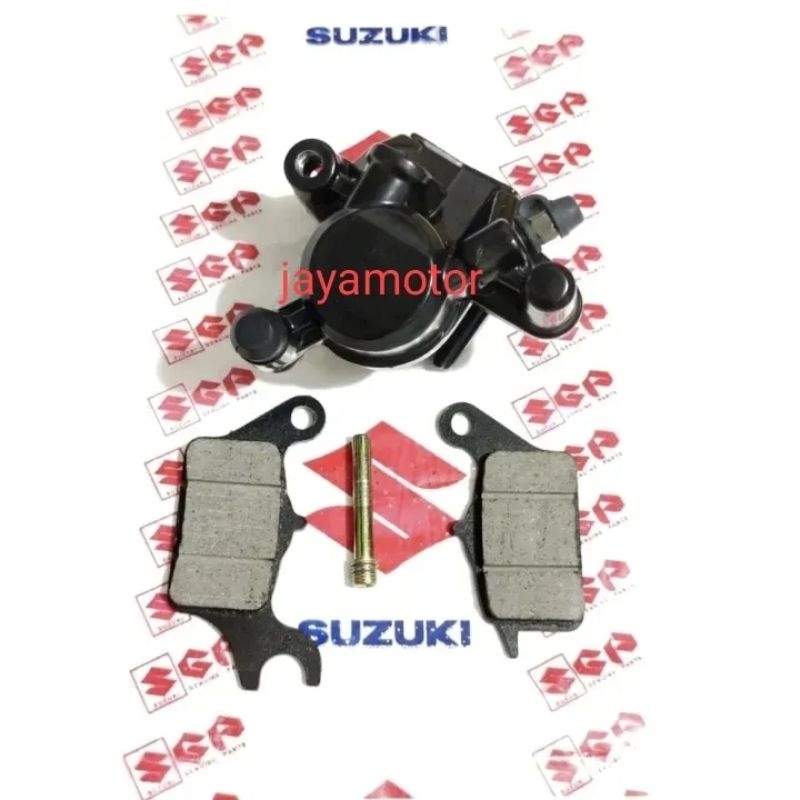 Front caliper only Suzuki smash Titan, Axelo, hayate | Shopee Malaysia