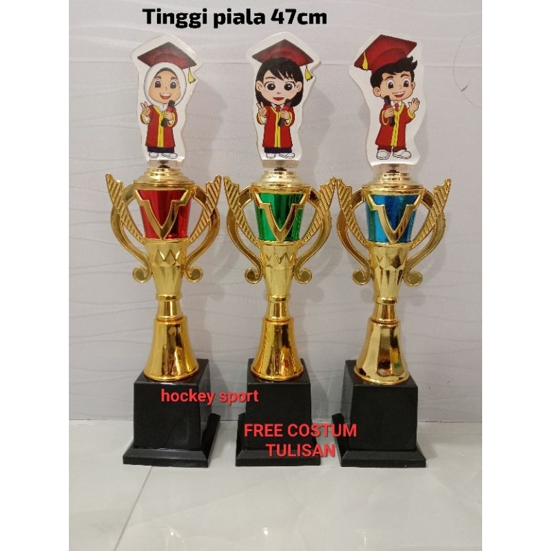 Custom Graduation Trophy Trophy Writing 1 Cup Only (B.18) | Shopee Malaysia