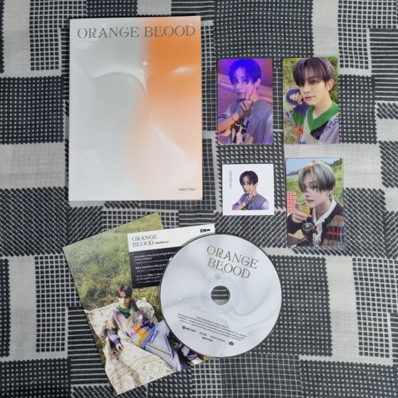 [TAKE ALL] Enhypen Enha OB Orange Blood Engene Ver Heeseung Album ...