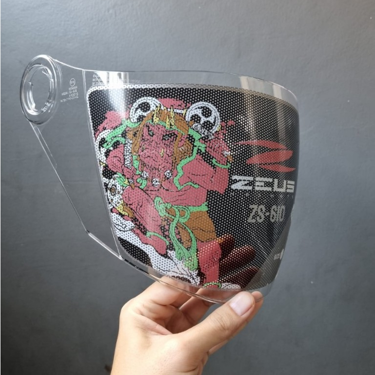 Zeus 610 Visor Zeus ZS-610 ZS610 Helmet Glass Original Zeus Glass ...