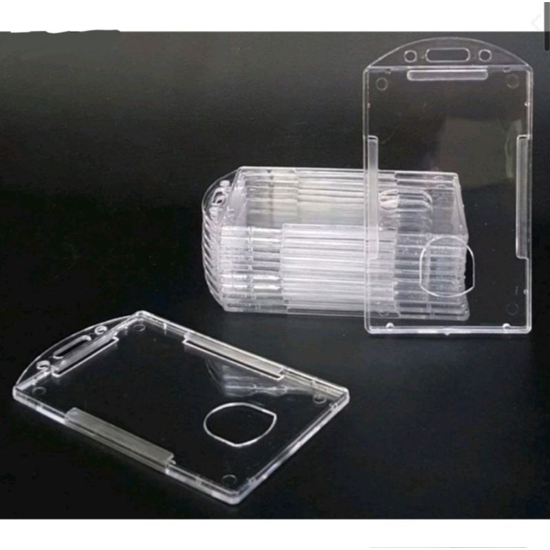 Plastic ID Card / ID Card Holder / Clear Acrylic ID Card Casing ...