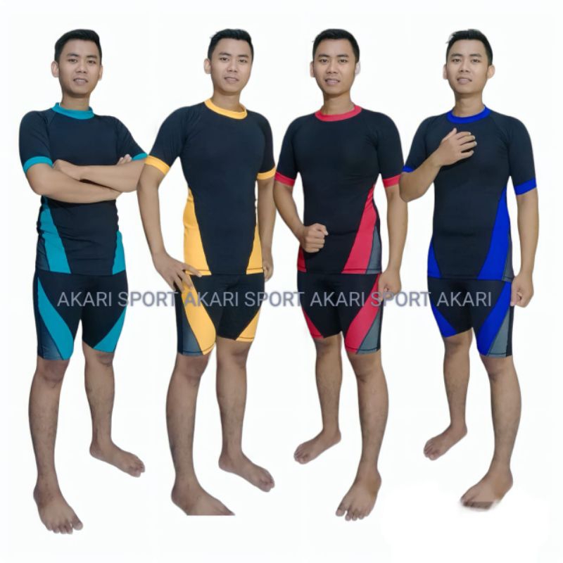 Adult SWIMSUITS FOR MEN AND WOMEN PREMIUM JUMBO SPANDEK SET | Shopee ...