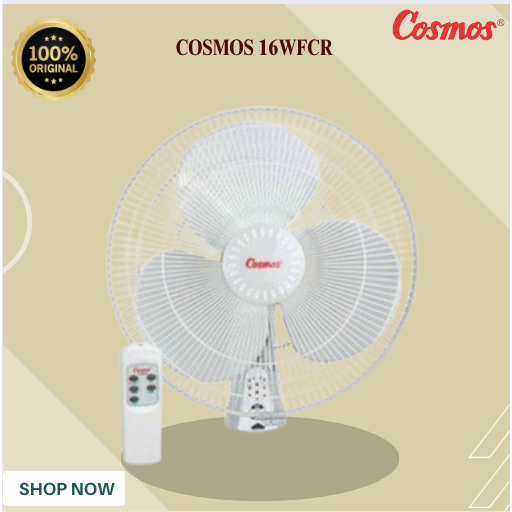 Wall FAN+REMOTE COSMOS 16inch/16inch/16 Bezel-Less/16Mws/16Mws/16 Bezel ...