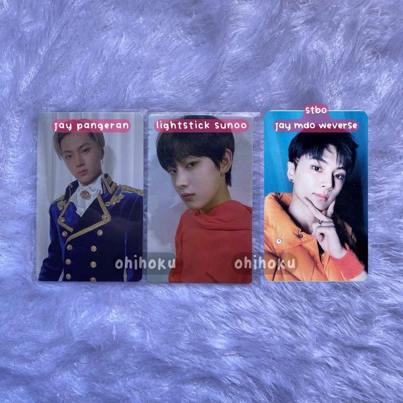Jay Sunoo Enhypen Official Photocard | Jay Prince Sunoo Lightstick Jay ...