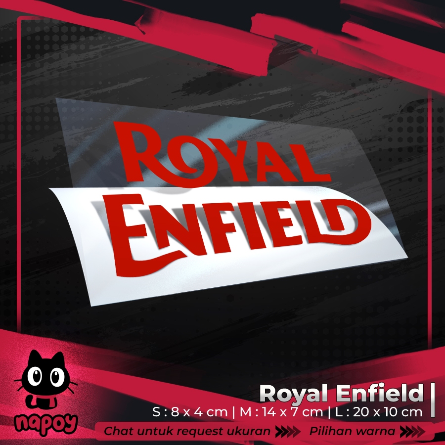 Cutting Sticker Royal Enfield | Royal Enfield Sticker | Shopee Malaysia