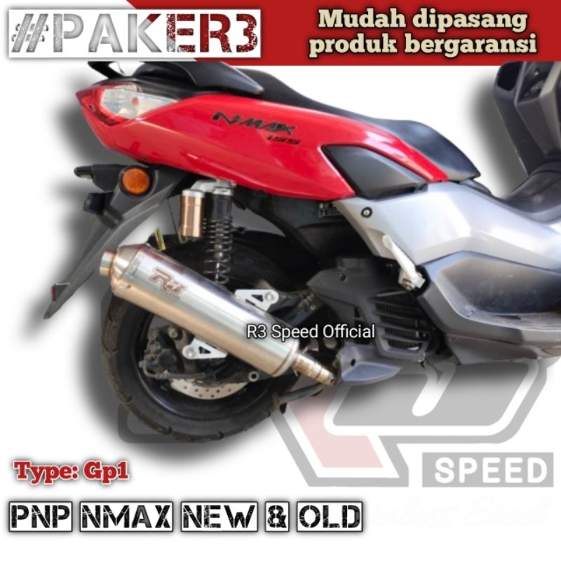 Standard Exhaust racing Nmax new Nmax old original R3 Speed GP 1 ...
