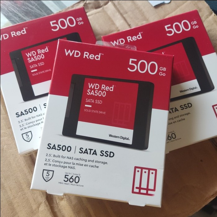 Wd red SA500 NAS ssd 500GB Sata 3 - WDC red NAS 500 GB 2.5" not ssd wd ...