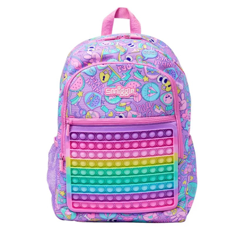 New SMIGGLE BACKPACK SD Popem Popit Poppies grade ori | Shopee Malaysia