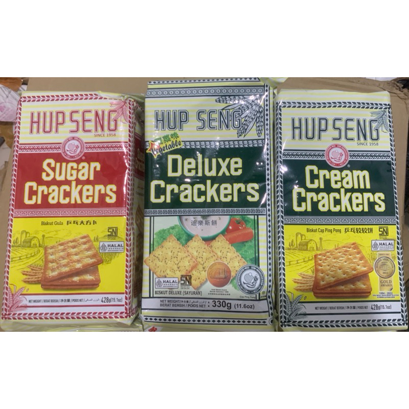 Hup seng biscuit Cream Creackers Malaysia Original | Shopee Malaysia