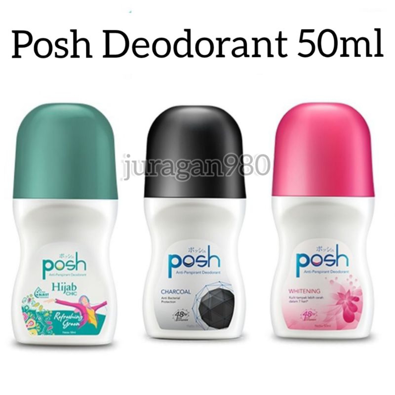 Posh Deodorant Roll On 50ml | Shopee Malaysia