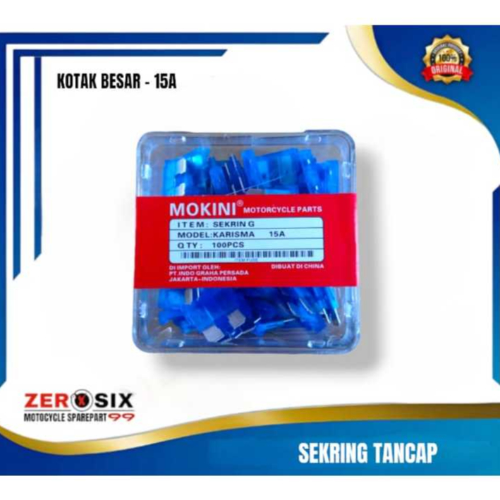 Large SQUARE FUSE 15 AMPERE CONTENTS 100pcs | Shopee Malaysia